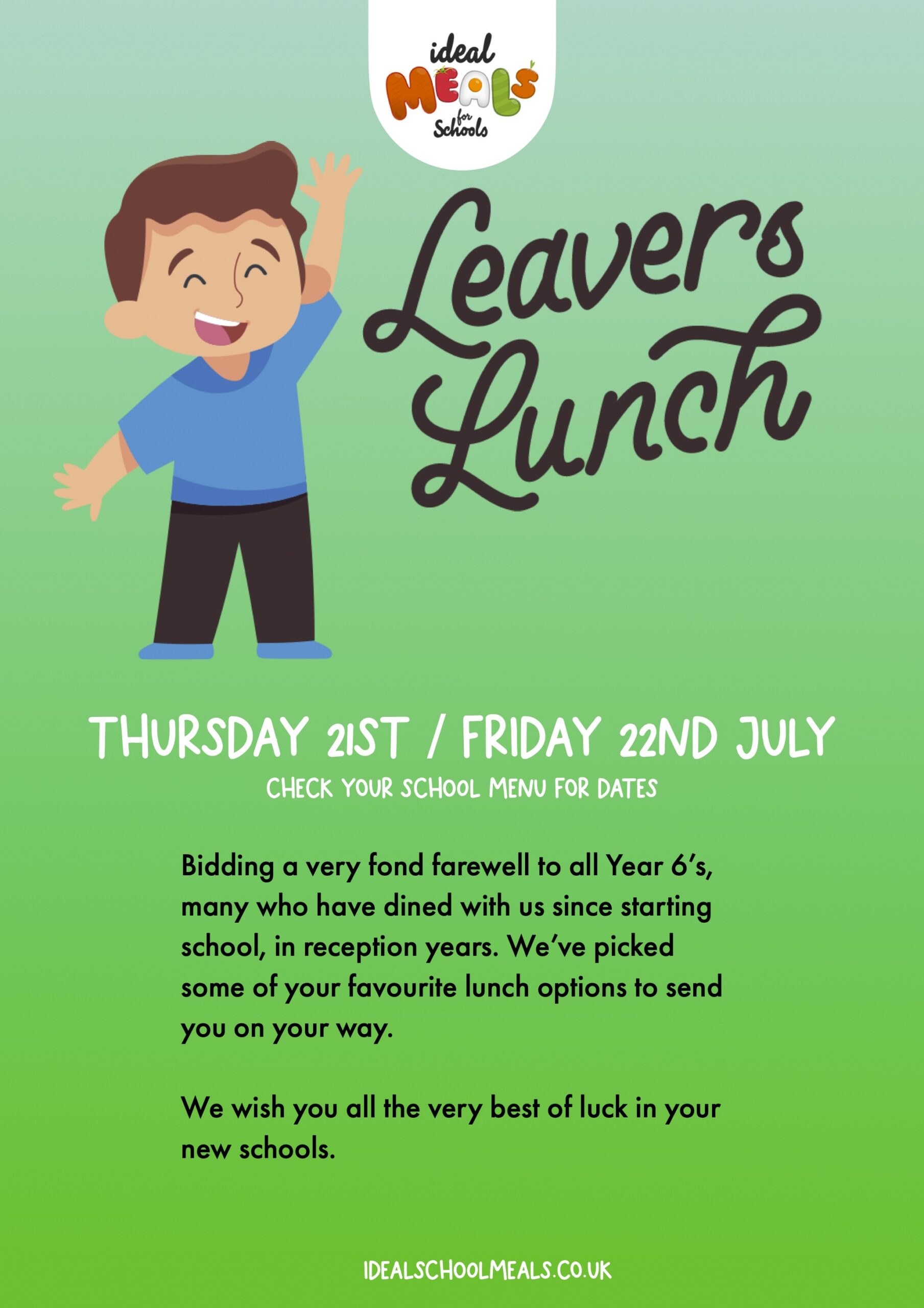 Ideal Theme Days – Ideal School Meals